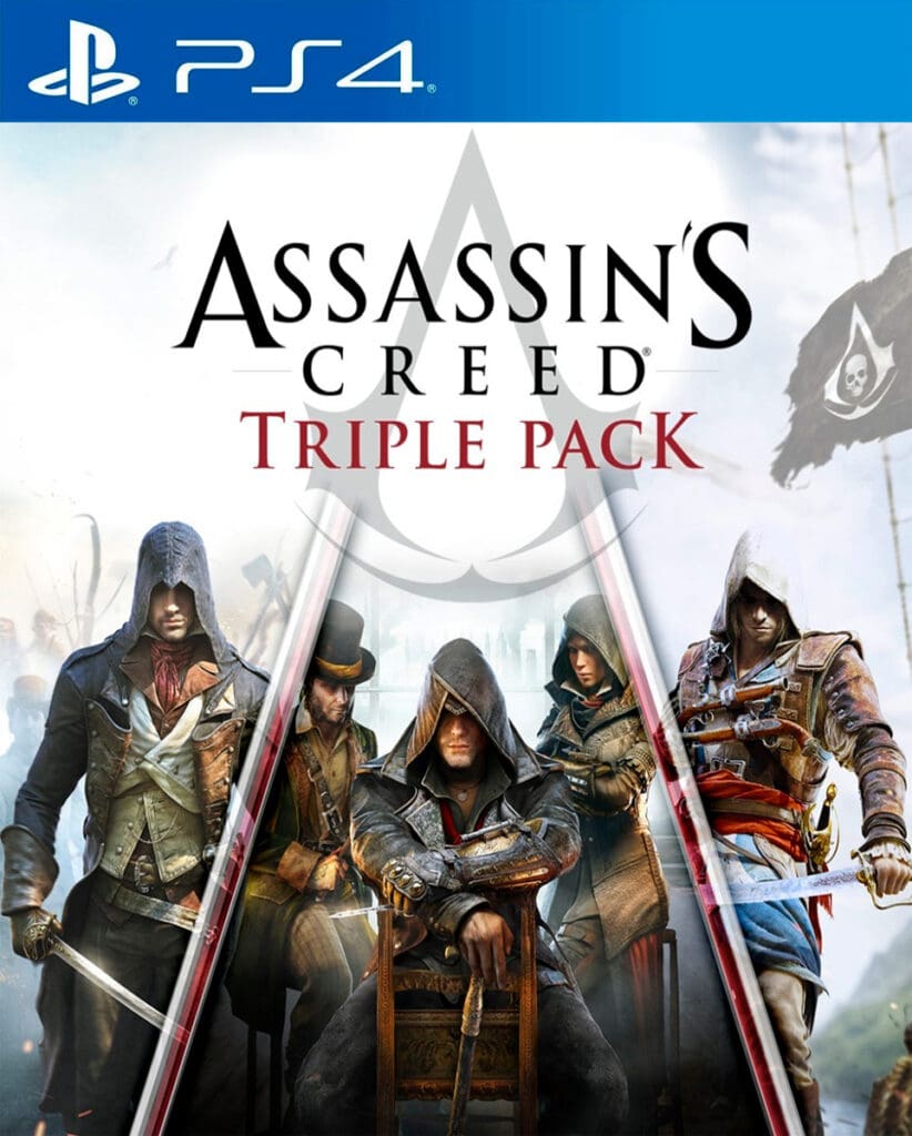 Assassins Creed Triple Pack Ps4 - PlayGamer