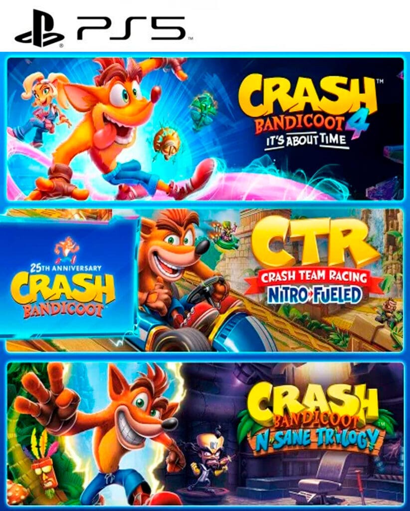 Crash Bandicoot Pack Aniversario Ps5 - PlayGamer