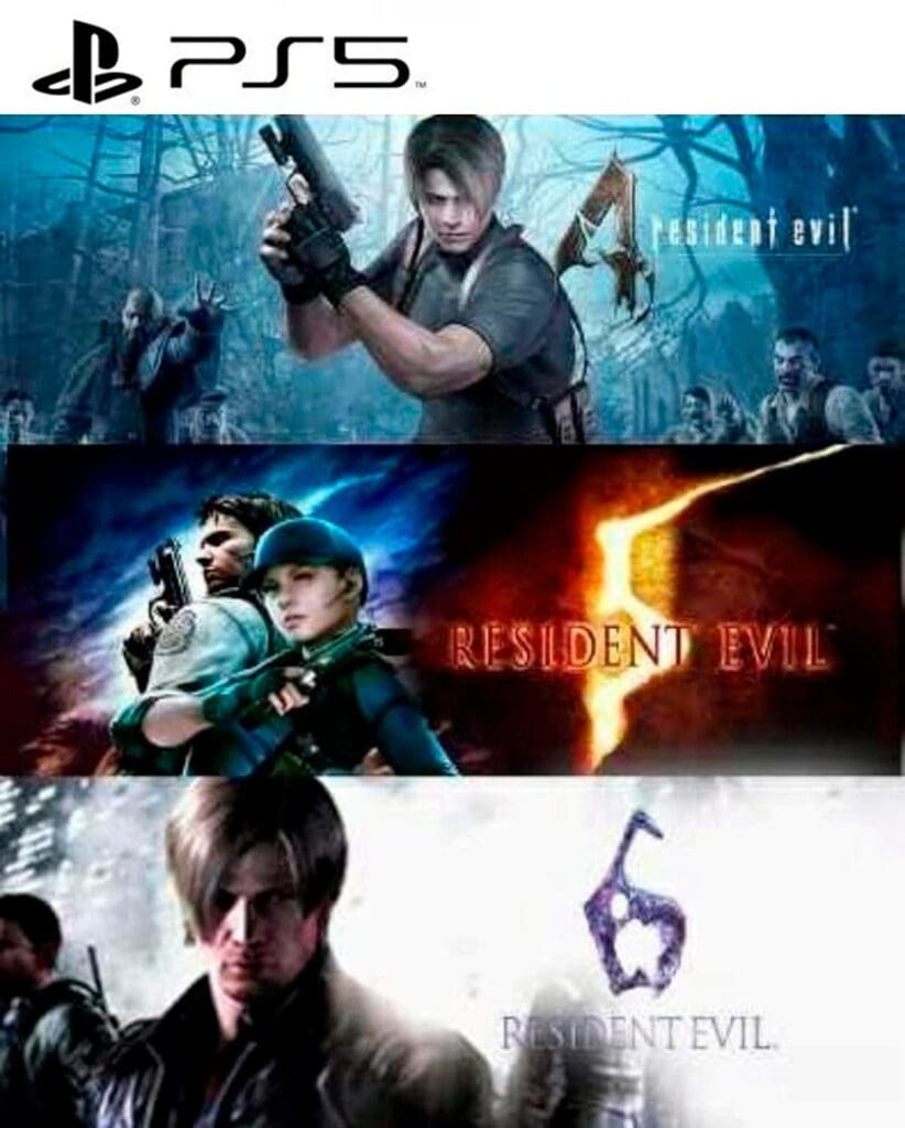 Resident Evil Triple Pack Ps5 Retro - PlayGamer